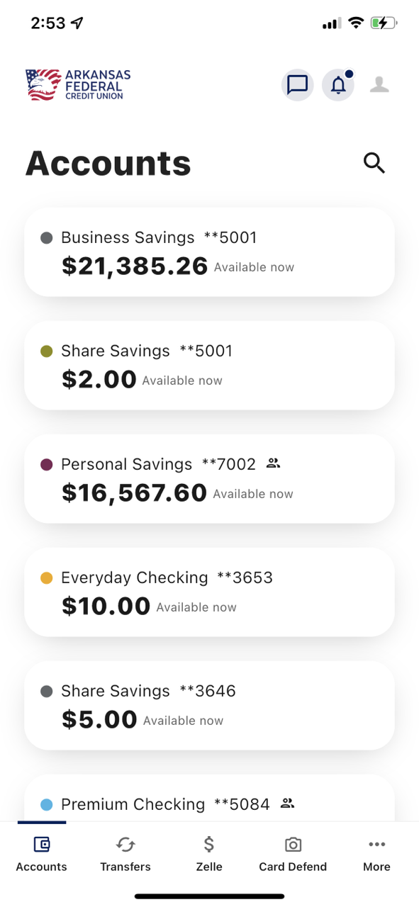 New Mobile App Updates | Arkansas Federal Credit Union